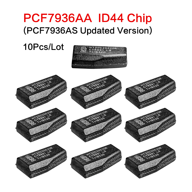 La mejor calidad 10 unids / lote PCF7936AS PCF7936AA chip transpondedor ...